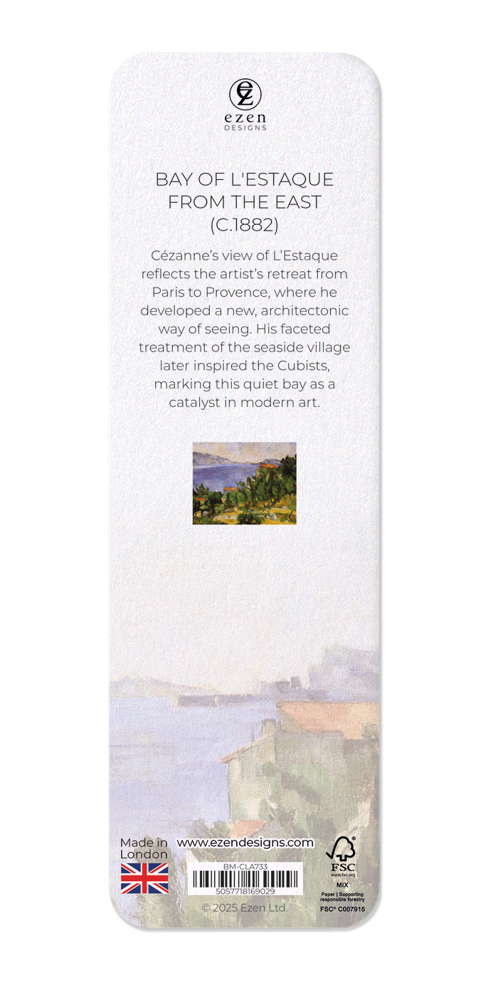 BAY OF L'ESTAQUE FROM THE EAST (C.1882) — Ezen Designs