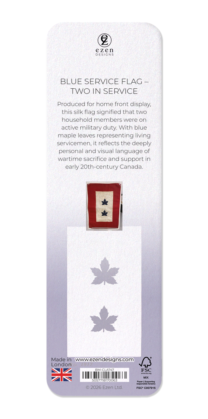 BLUE SERVICE FLAG – TWO IN SERVICE - Ezen Designs