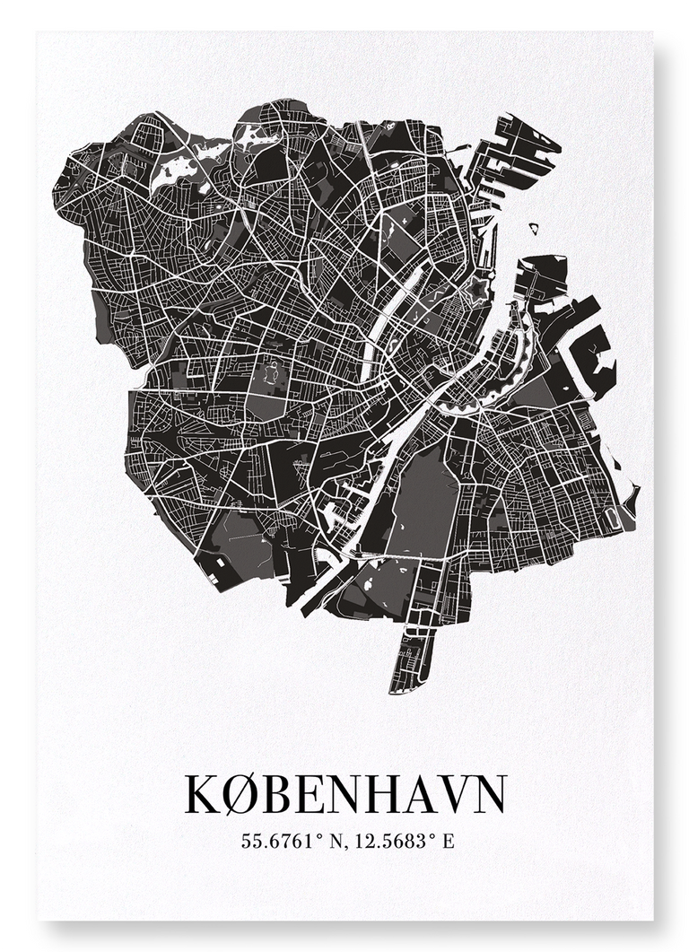 Map Cutout Art Prints — Ezen Designs